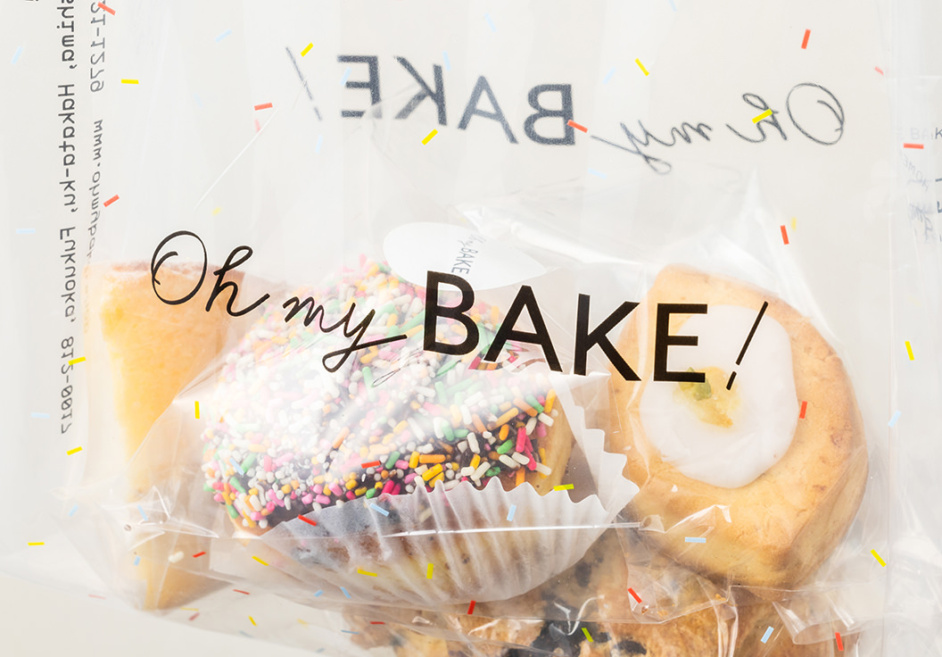Oh my BAKE! | 制作事例 | 福岡 ブランディングデザイン事務所 Light